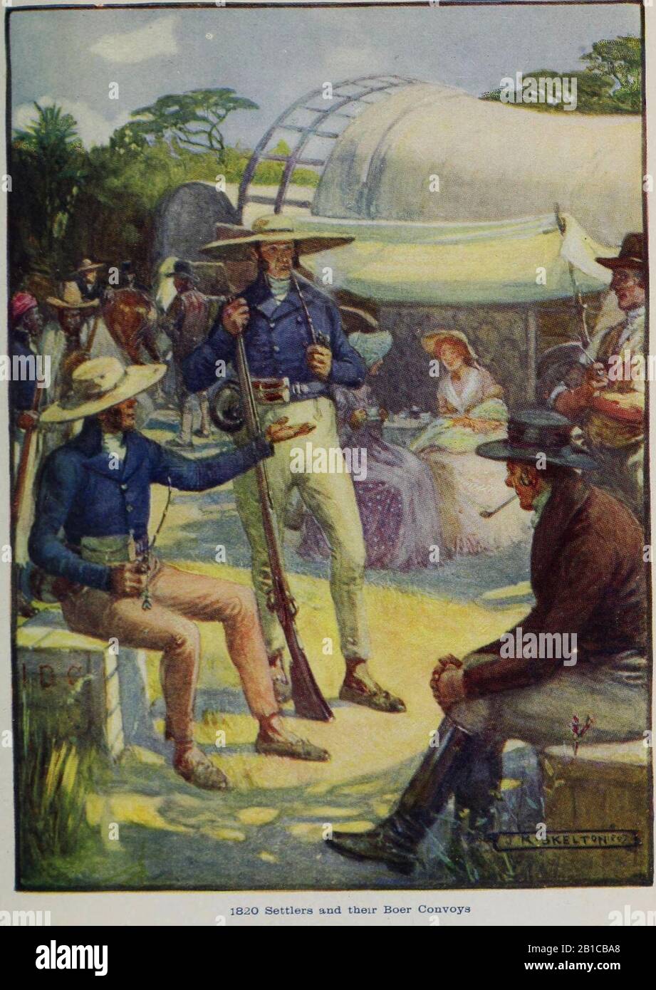 1820 settlers hi-res stock photography and images - Alamy