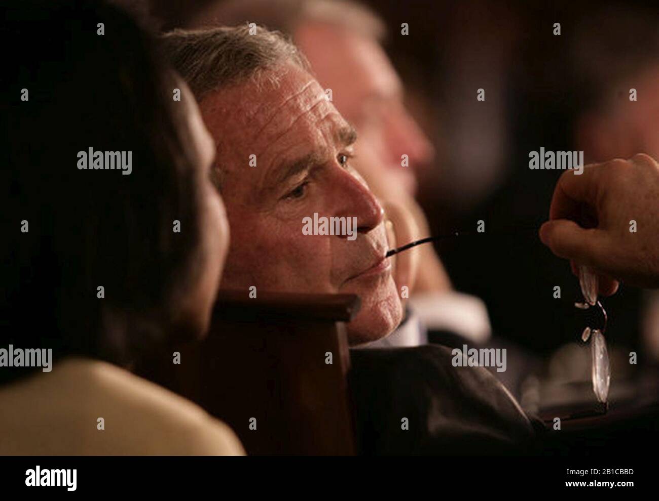 Condoleezza rice bush hi-res stock photography and images - Alamy