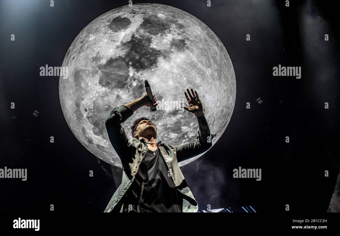 The Script performing at the Bournemouth International Centre. Credit ...