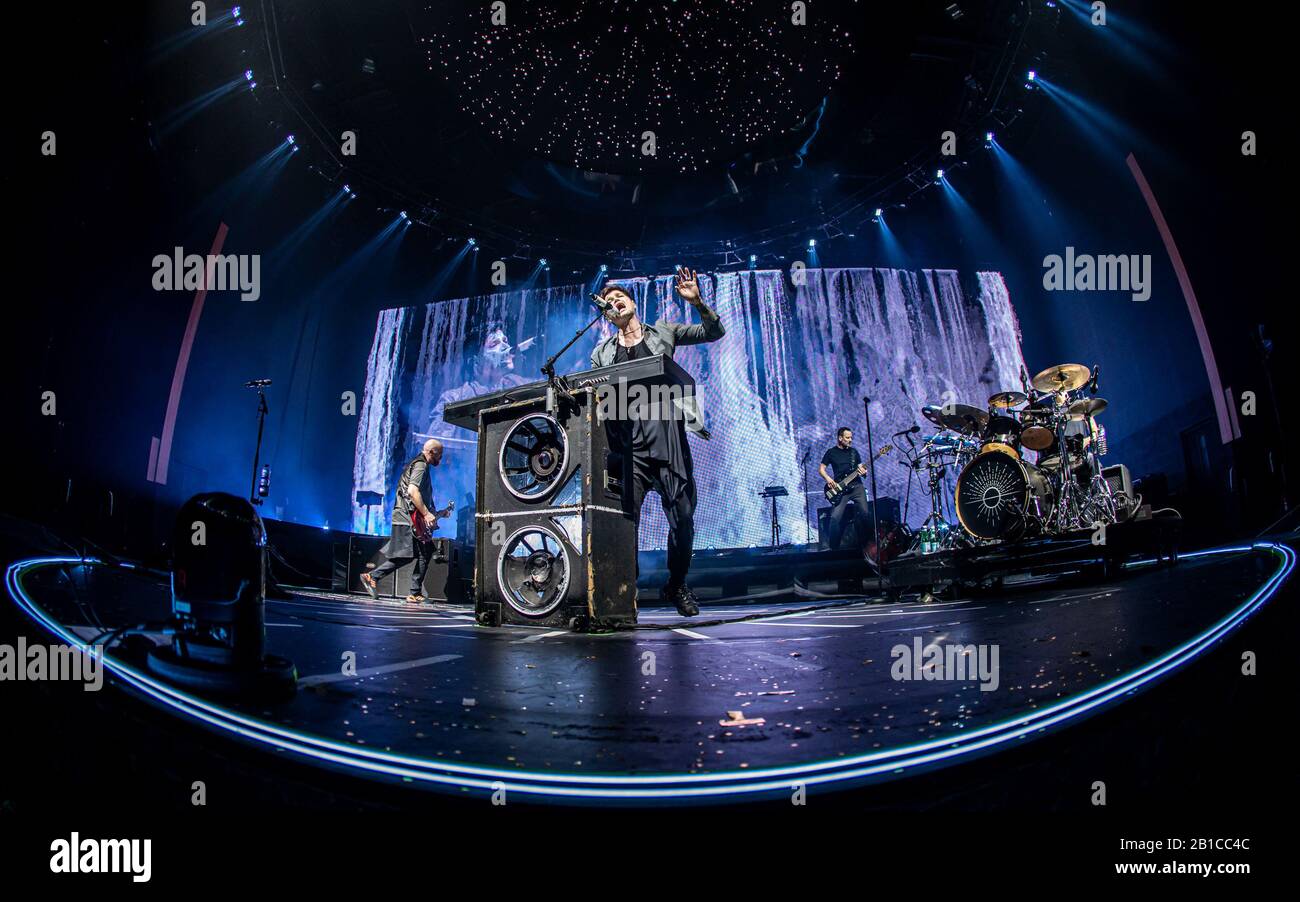 The Script performing at the Bournemouth International Centre. Credit ...