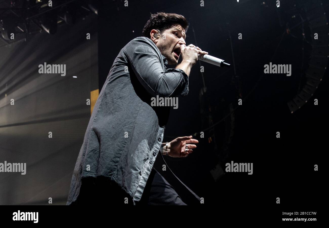 The Script performing at the Bournemouth International Centre. Credit ...