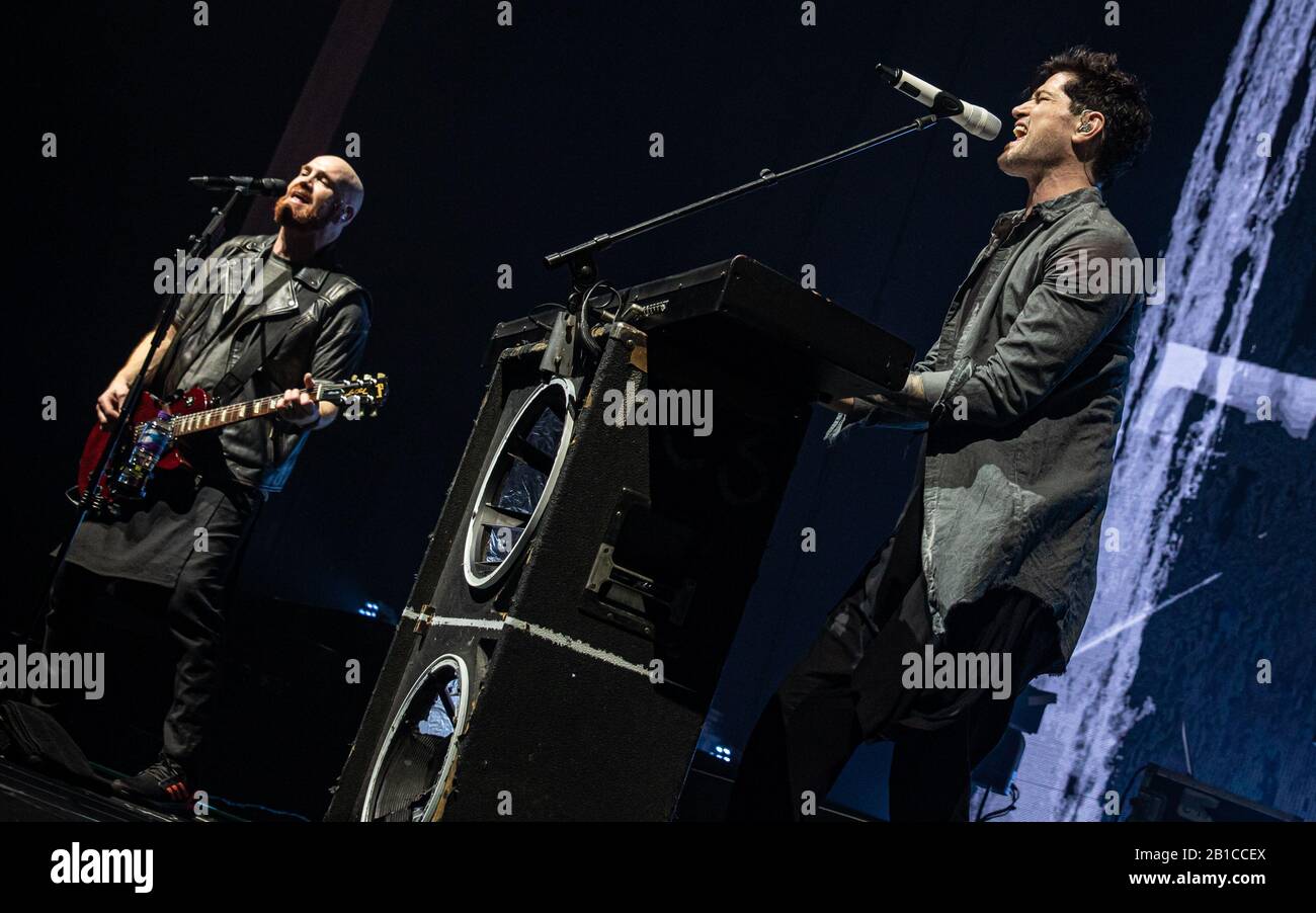 The Script performing at the Bournemouth International Centre. Credit ...