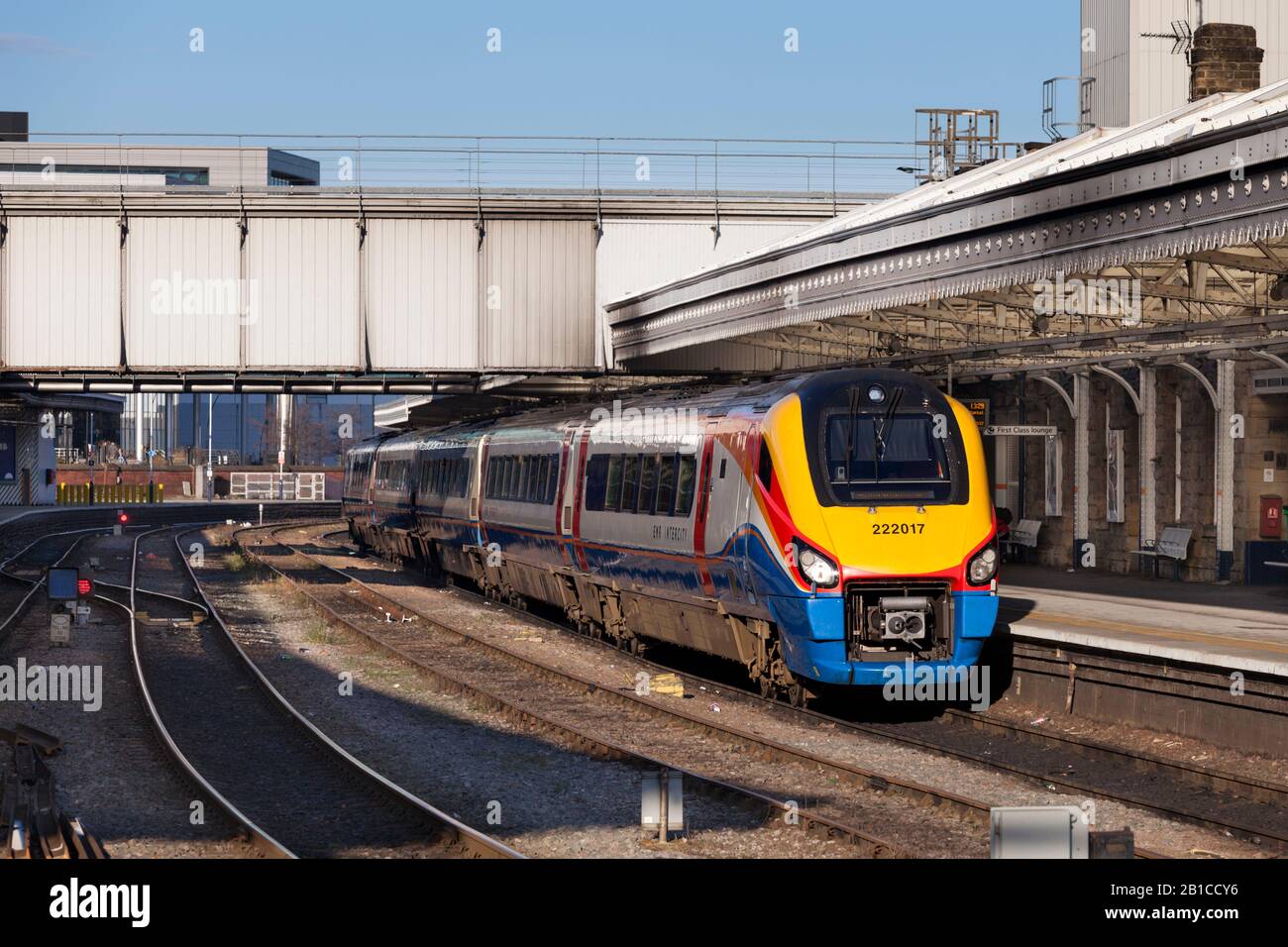 Abellio East Midlands Railway Bombardier class 222 diesel train at ...