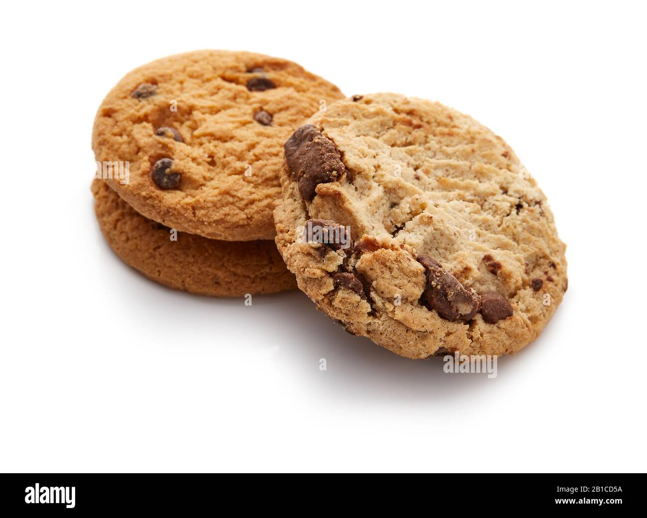 Cookie Isolated on White Background Stock Photo - Alamy