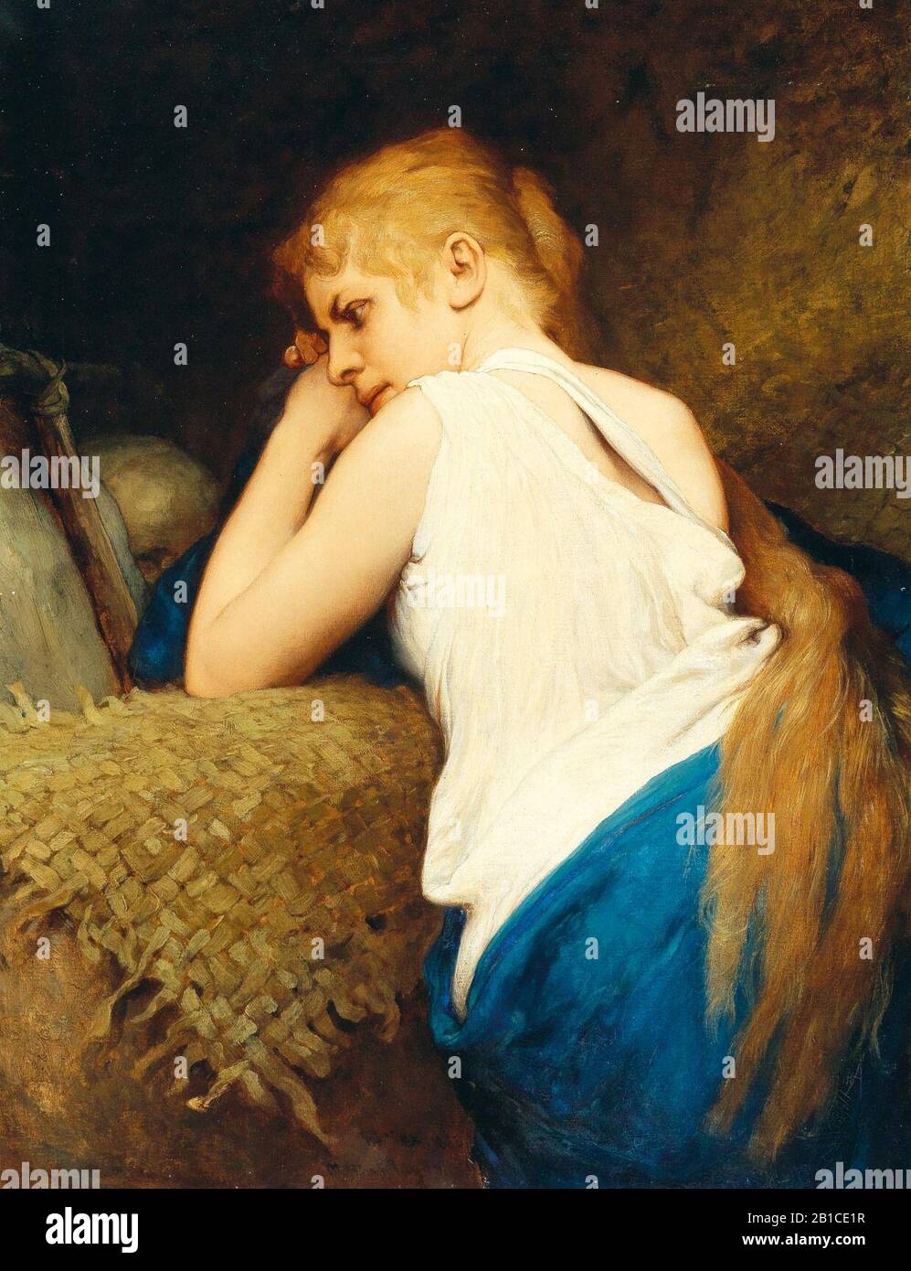 Gabriel von Max - Mary Magdalene Stock Photo - Alamy