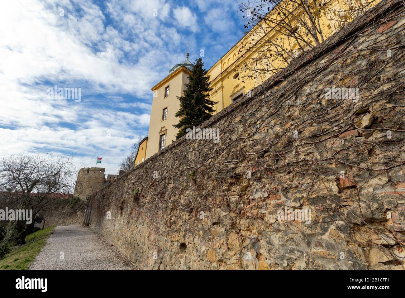 The Barbican, the 15th century bastion in Pecs, Hungary Stock Photo - Alamy