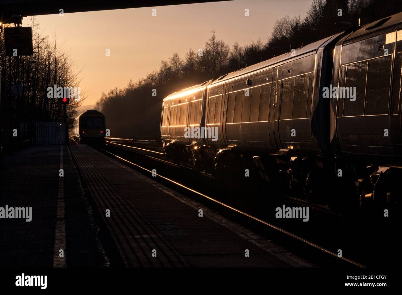 Meadowhall Interchange, Sheffield - Northern Rail class 170 Turbostar ...