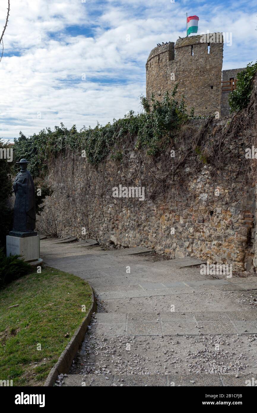 The Barbican, the 15th century bastion in Pecs, Hungary Stock Photo - Alamy