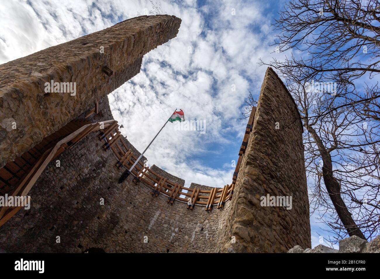 The Barbican, the 15th century bastion in Pecs, Hungary Stock Photo - Alamy