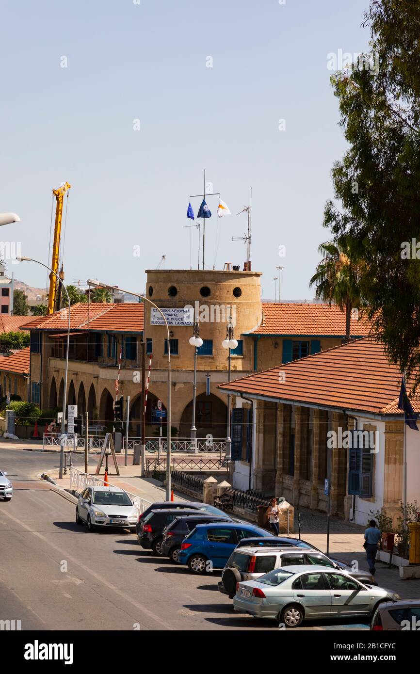 Divisional Police Headquarters building, Larnaca, Cyprus. 2019 Stock ...