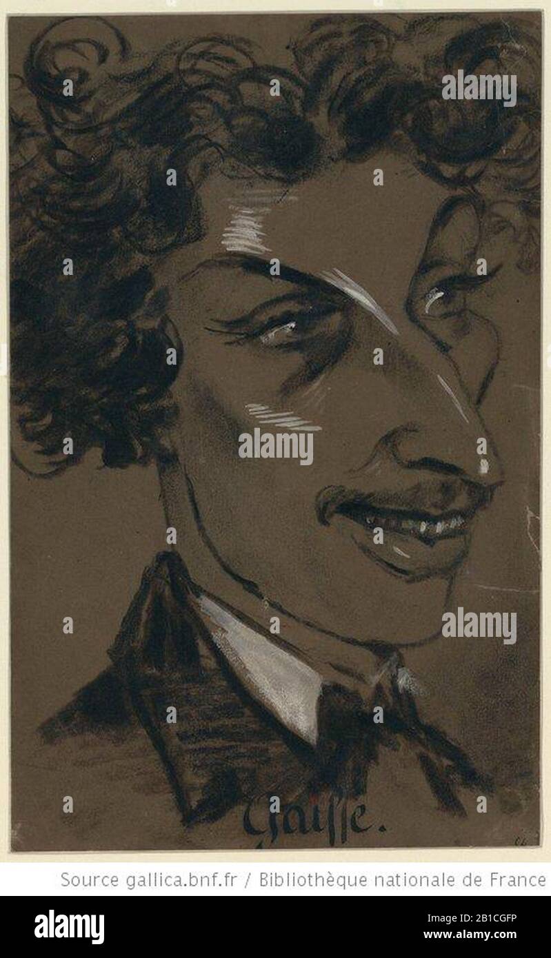 Gaiffe par Nadar 1850 Stock Photo - Alamy