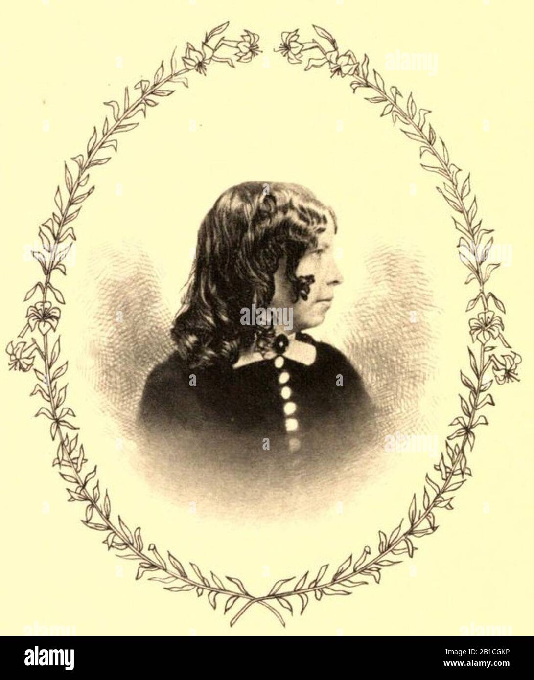 Gail Hamilton's Life and Letters frontispiece Stock Photo - Alamy