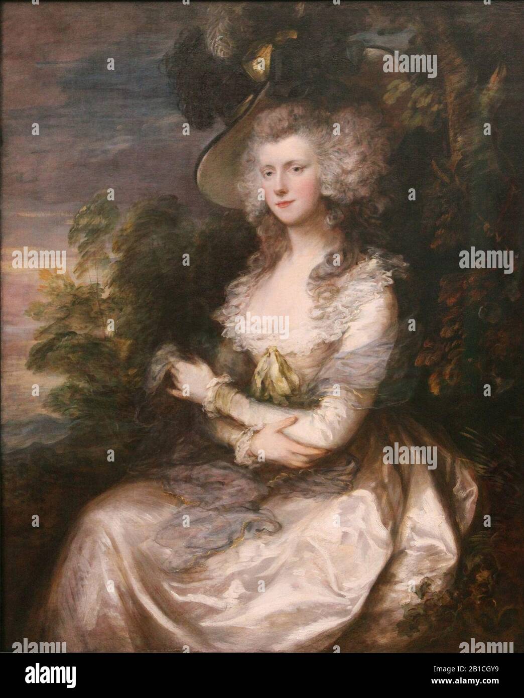 Gainsborough-Mrs. Thomas Hibbert Stock Photo - Alamy