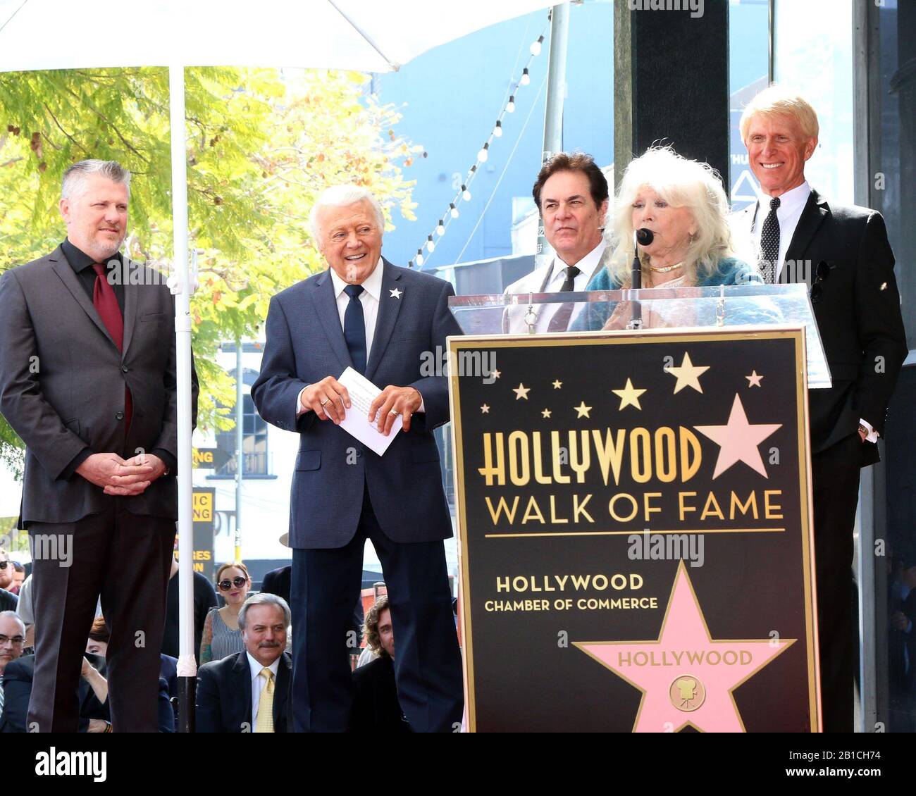 Los Angeles, CA. 24th Feb, 2020. Rob Gulack, Tony Butala, Bobby Poynton ...