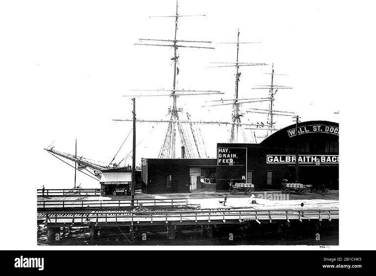 Galbraith Bacon & Co Wall Street Dock and warehouse Seattle with ...