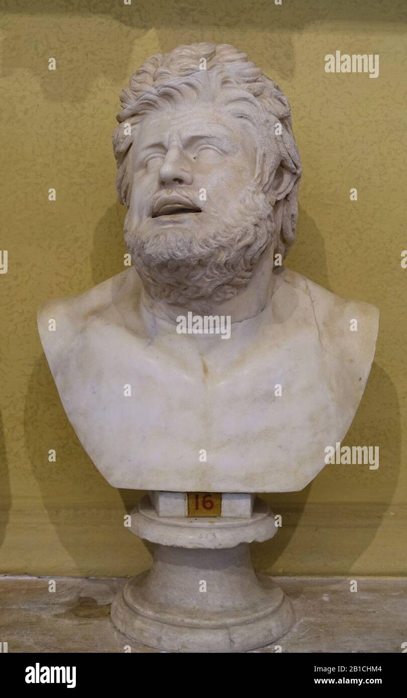 Galatian bust, early 100s AD, a copy from Galatian figure in a votive ...