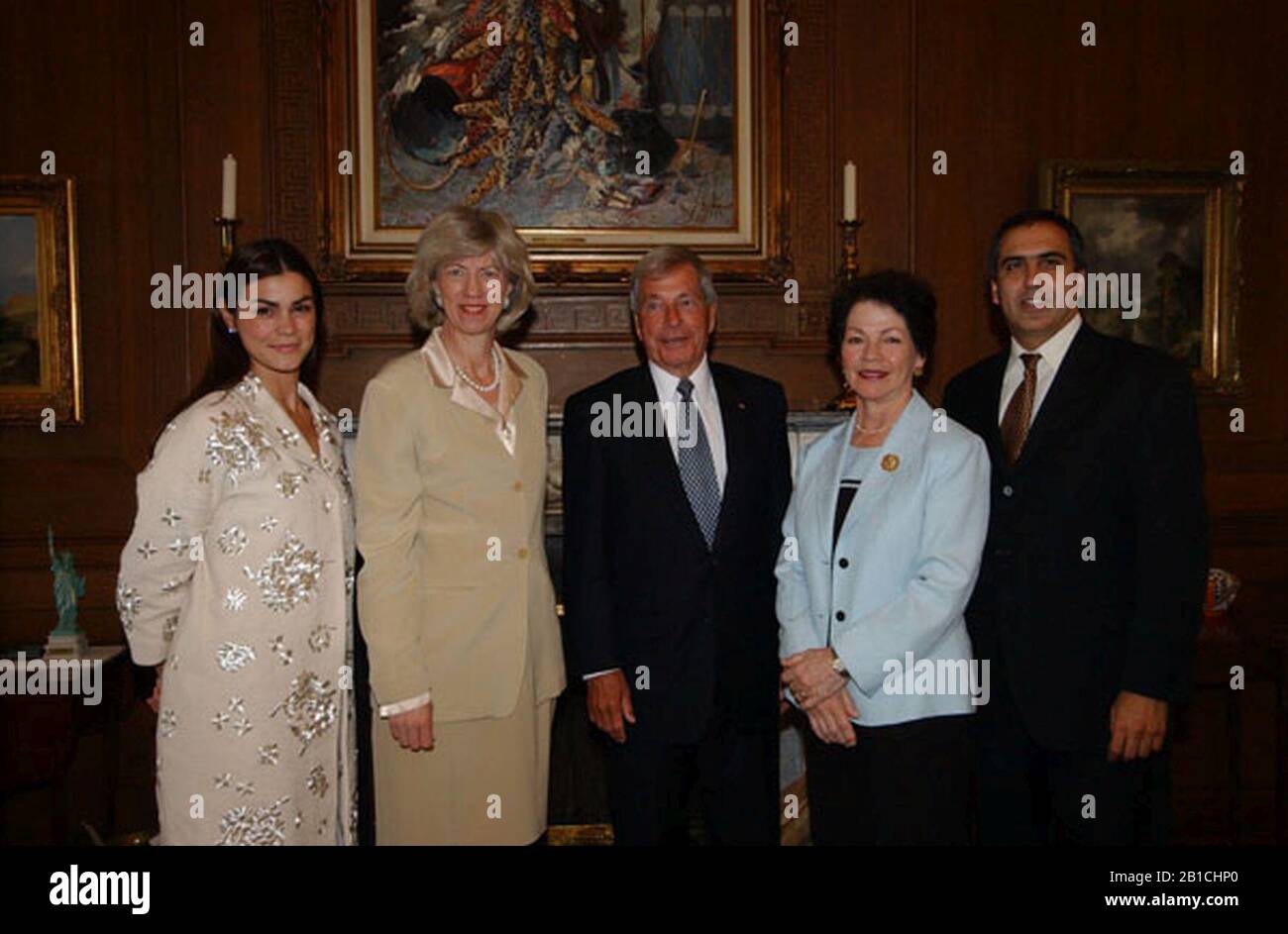 Gale Norton and Conservation Trust of Puerto Rico members Stock Photo ...