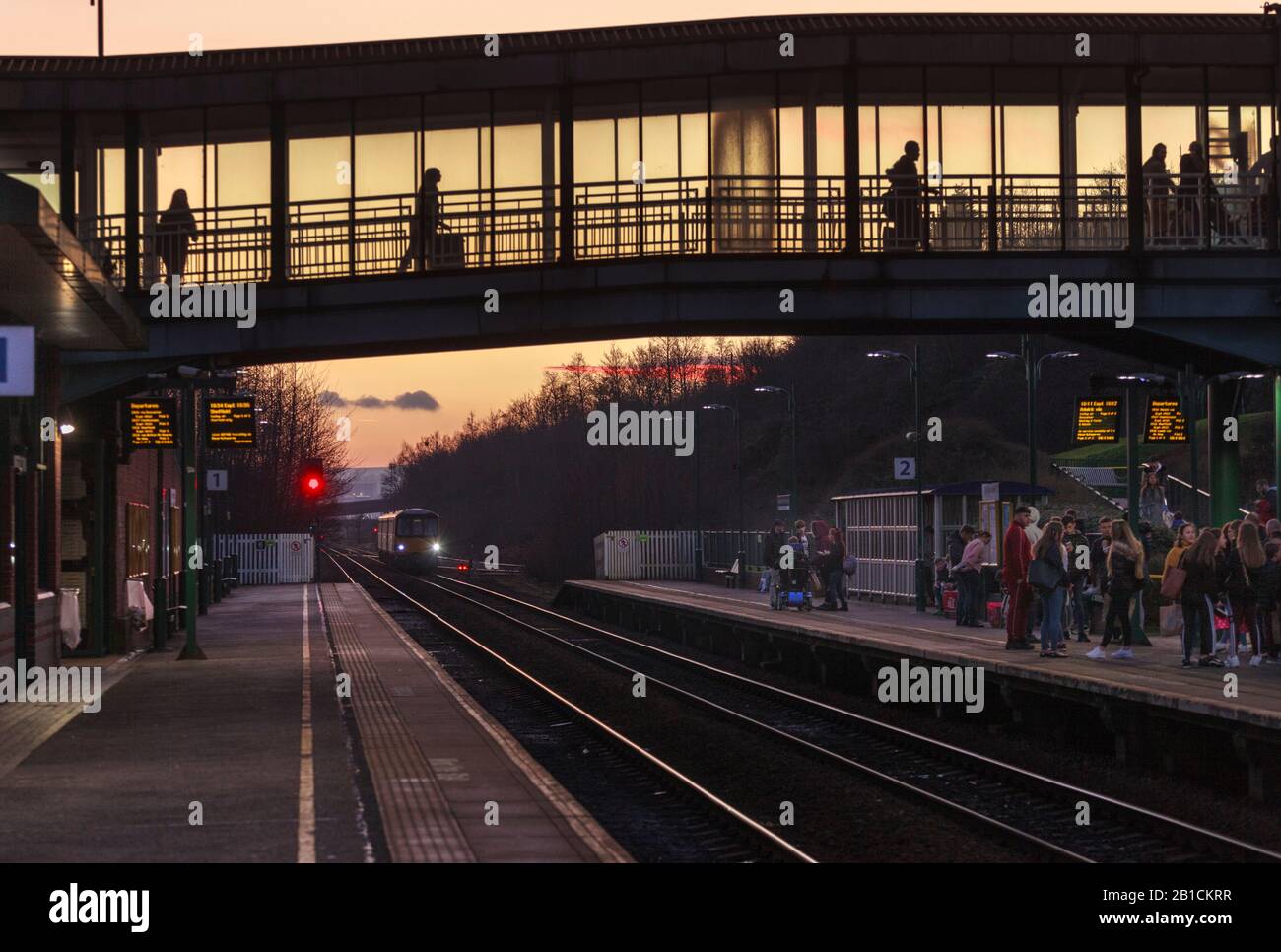 Meadowhall rail station hi-res stock photography and images - Alamy