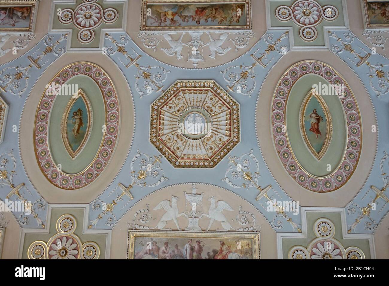 Robert adam ceiling hi-res stock photography and images - Alamy