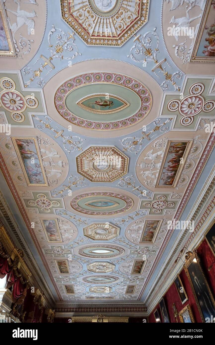 Robert adam ceiling hi-res stock photography and images - Alamy