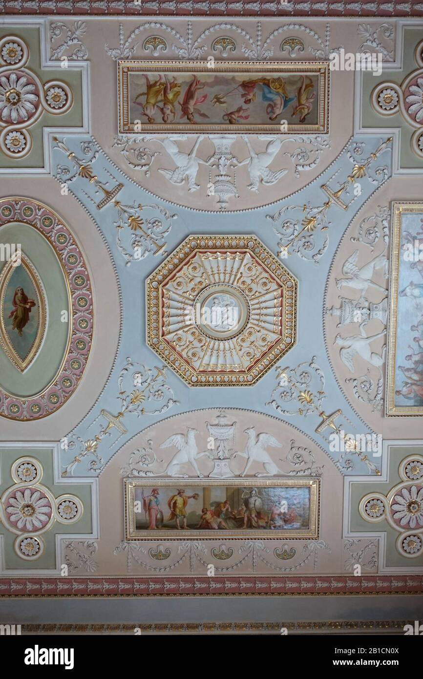 Robert adam ceiling hi-res stock photography and images - Alamy