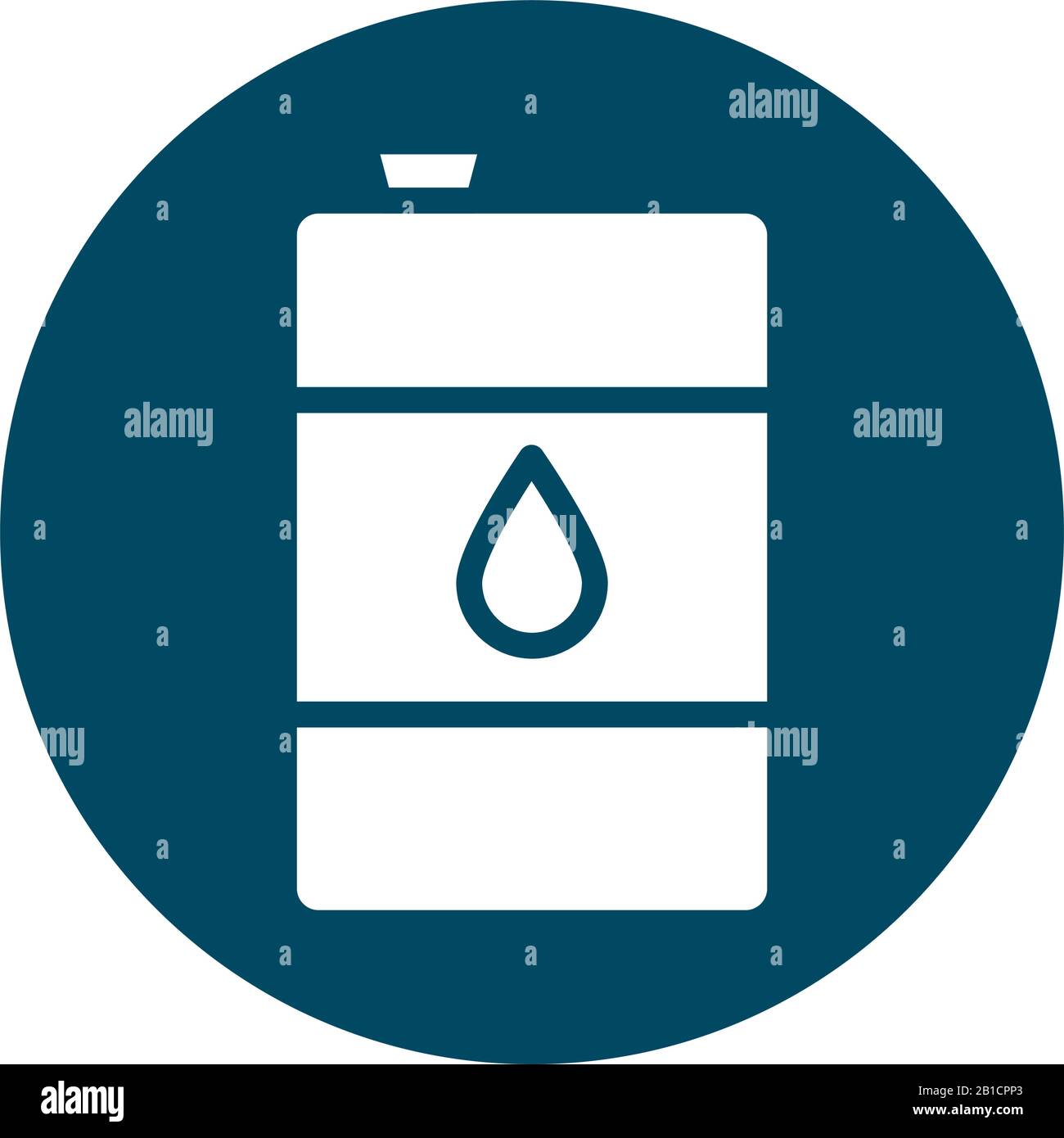 Isolated oil barrel block and flat style icon vector design Stock ...