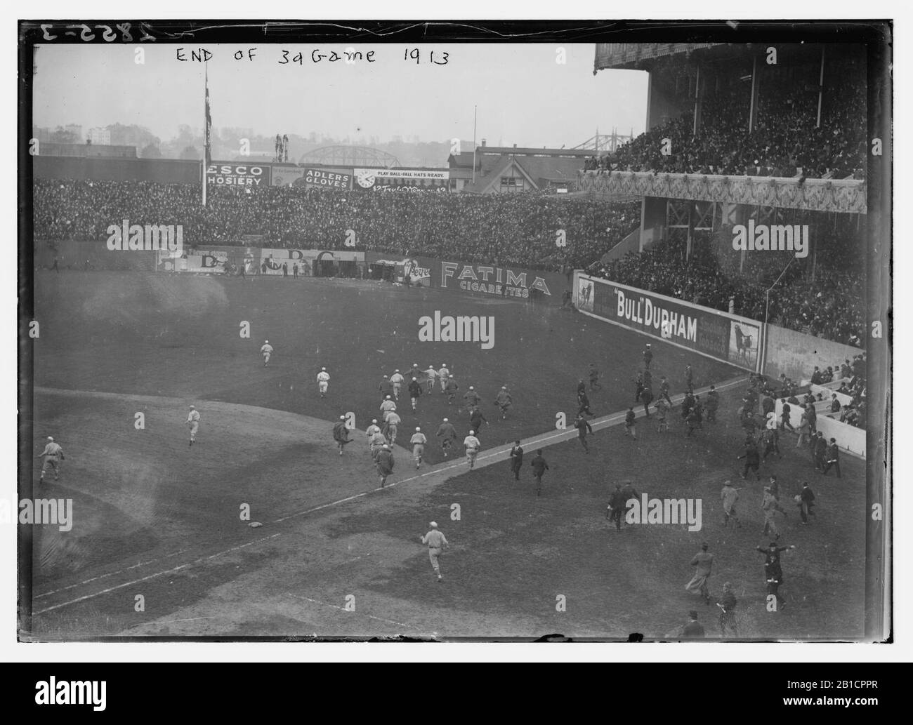 Game three of the 1913 world series hi-res stock photography and images ...