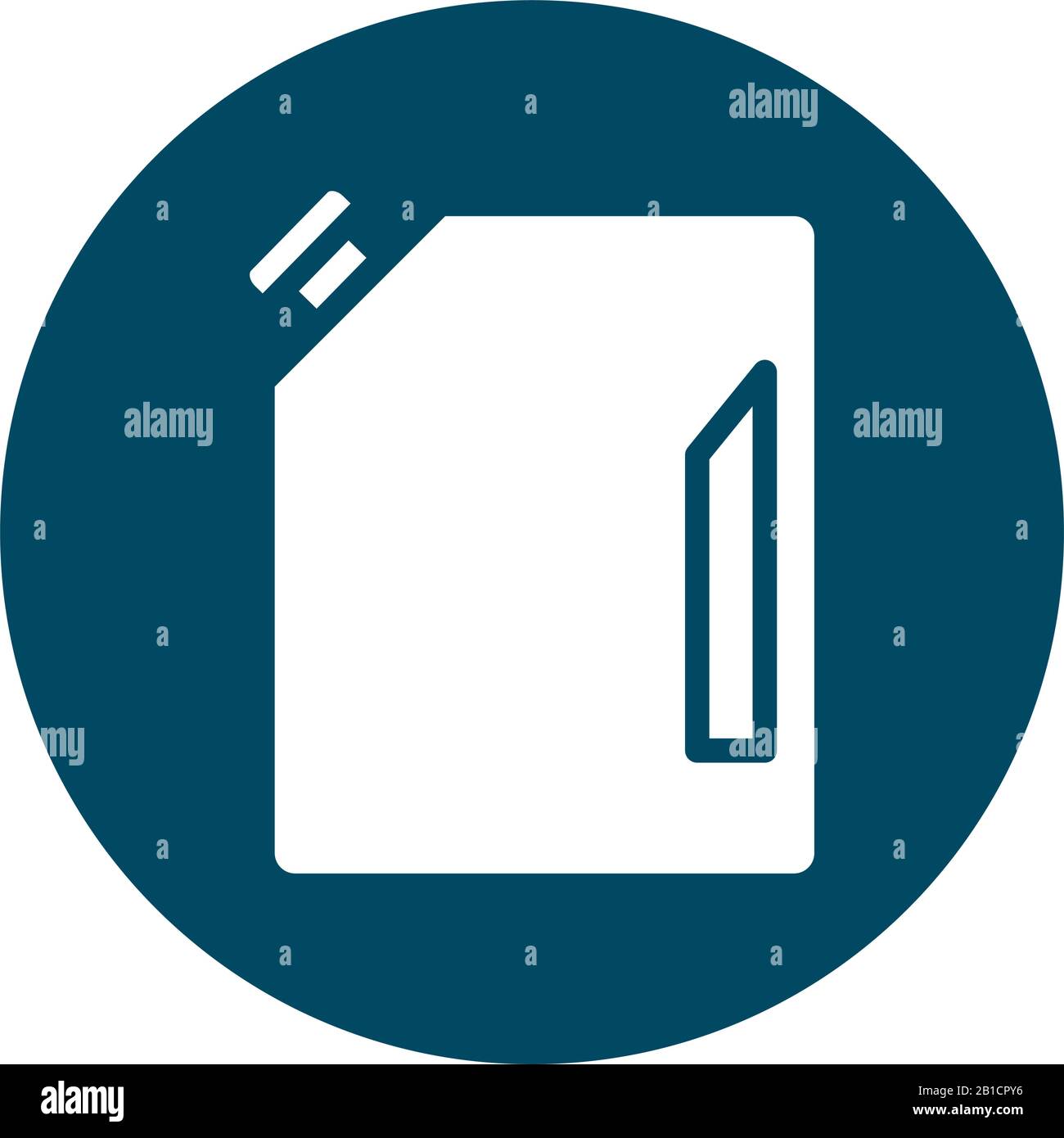 Isolated oil tank block and flat style icon vector design Stock Vector ...