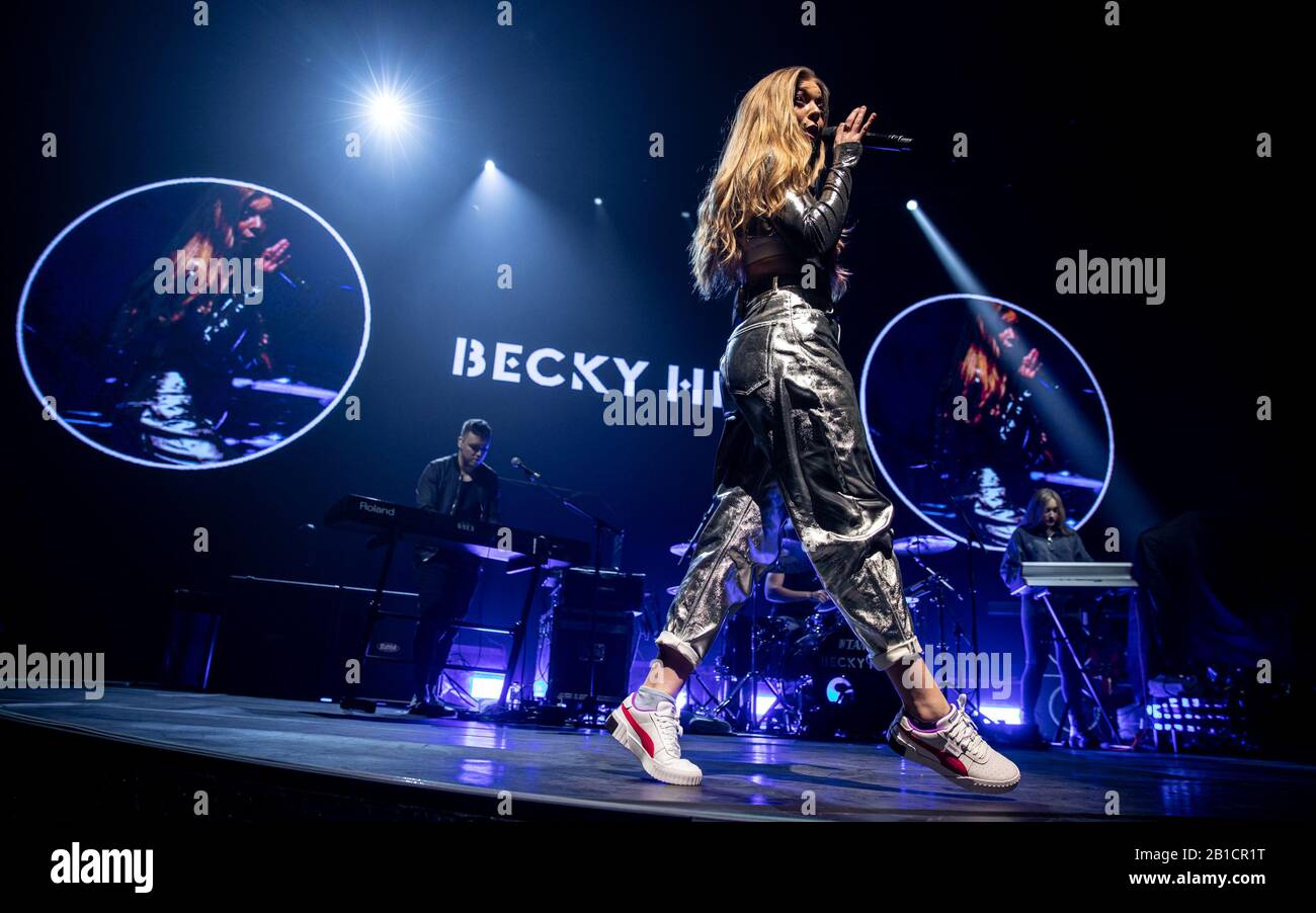 Becky Hill supporting The Script at the Bournemouth International ...