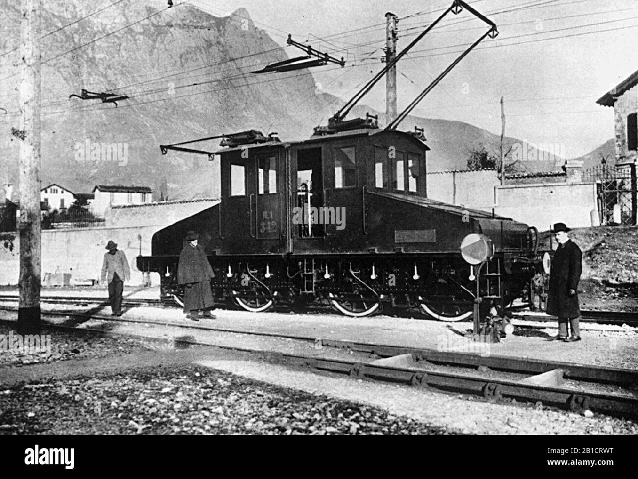 Ganz engine Valtellina Stock Photo - Alamy