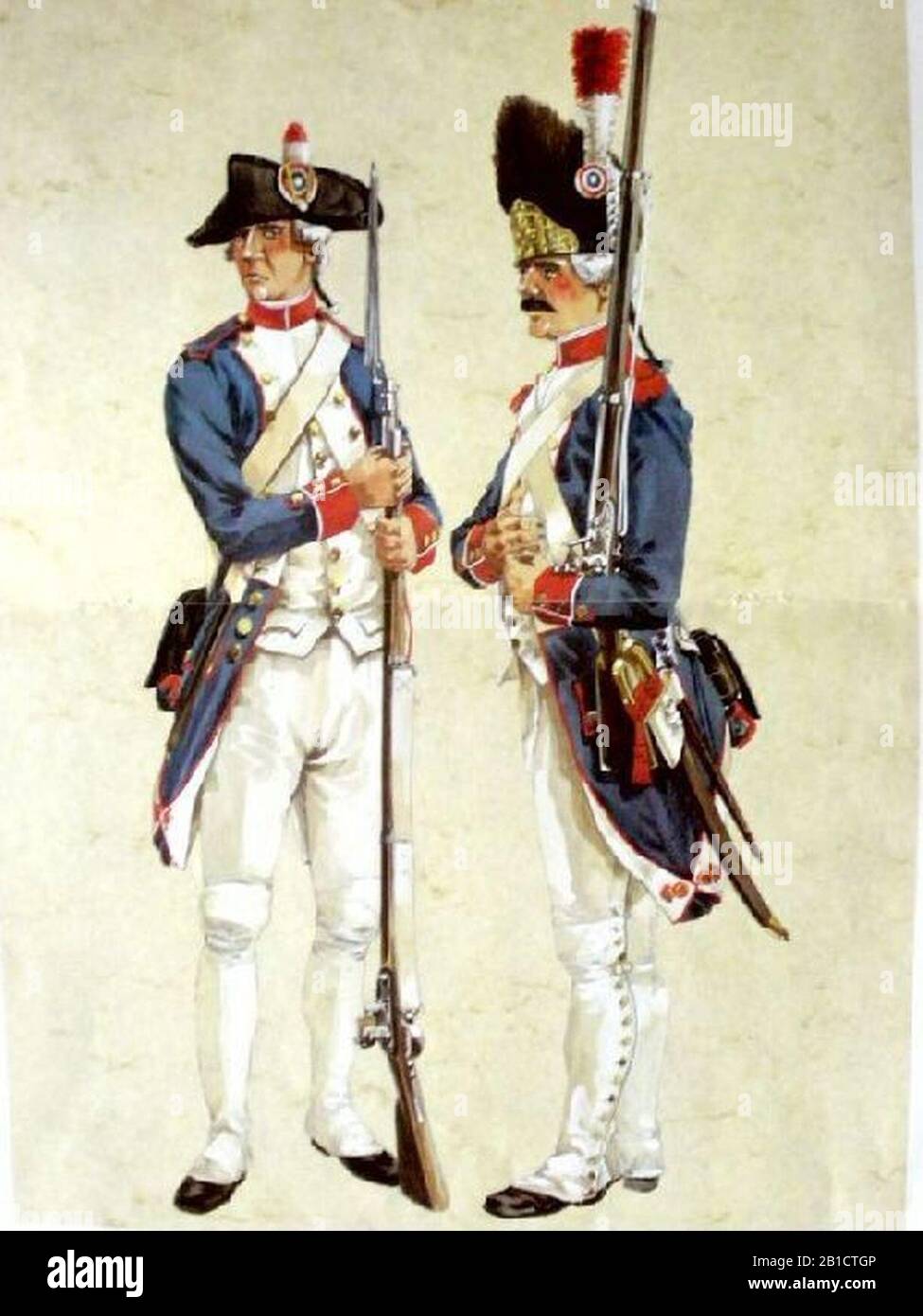 Garde Nationale 1793 Stock Photo - Alamy