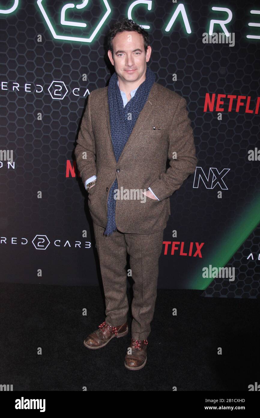 New York, NY, USA. 24th Feb, 2020. Chris Conner at the Altered Carbon ...