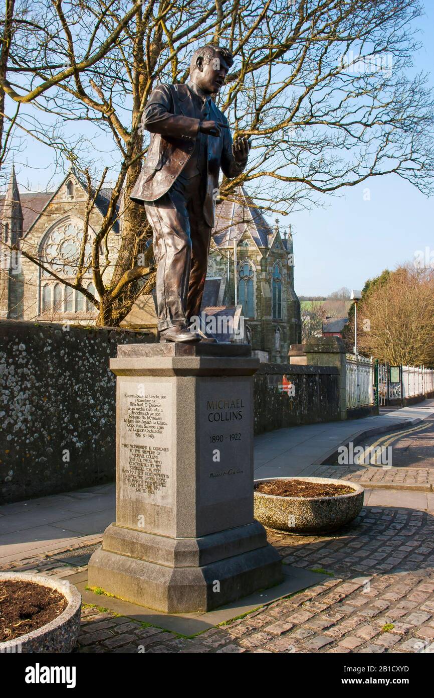 Michael collins statue hi-res stock photography and images - Alamy