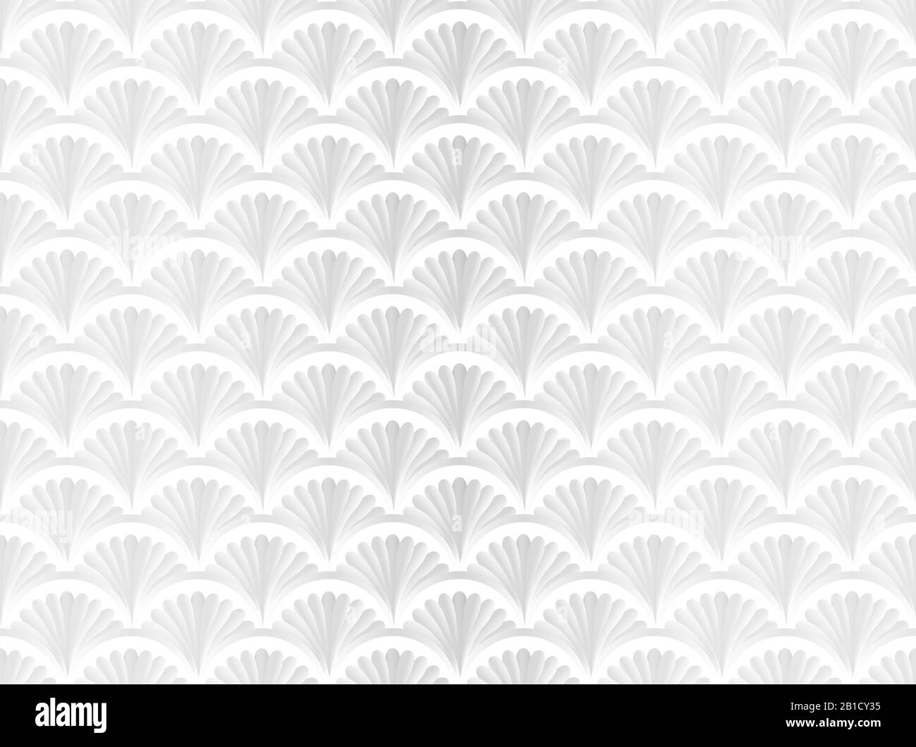 Vector illustration in art deco style Monochrome seamless pattern with ...