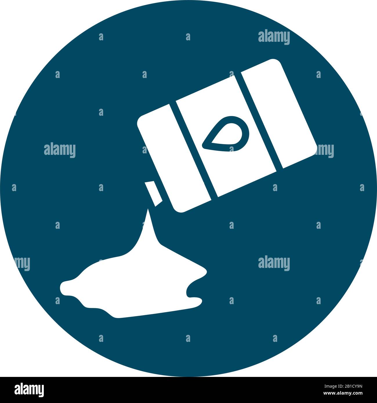 Isolated oil barrel block and flat style icon vector design Stock ...