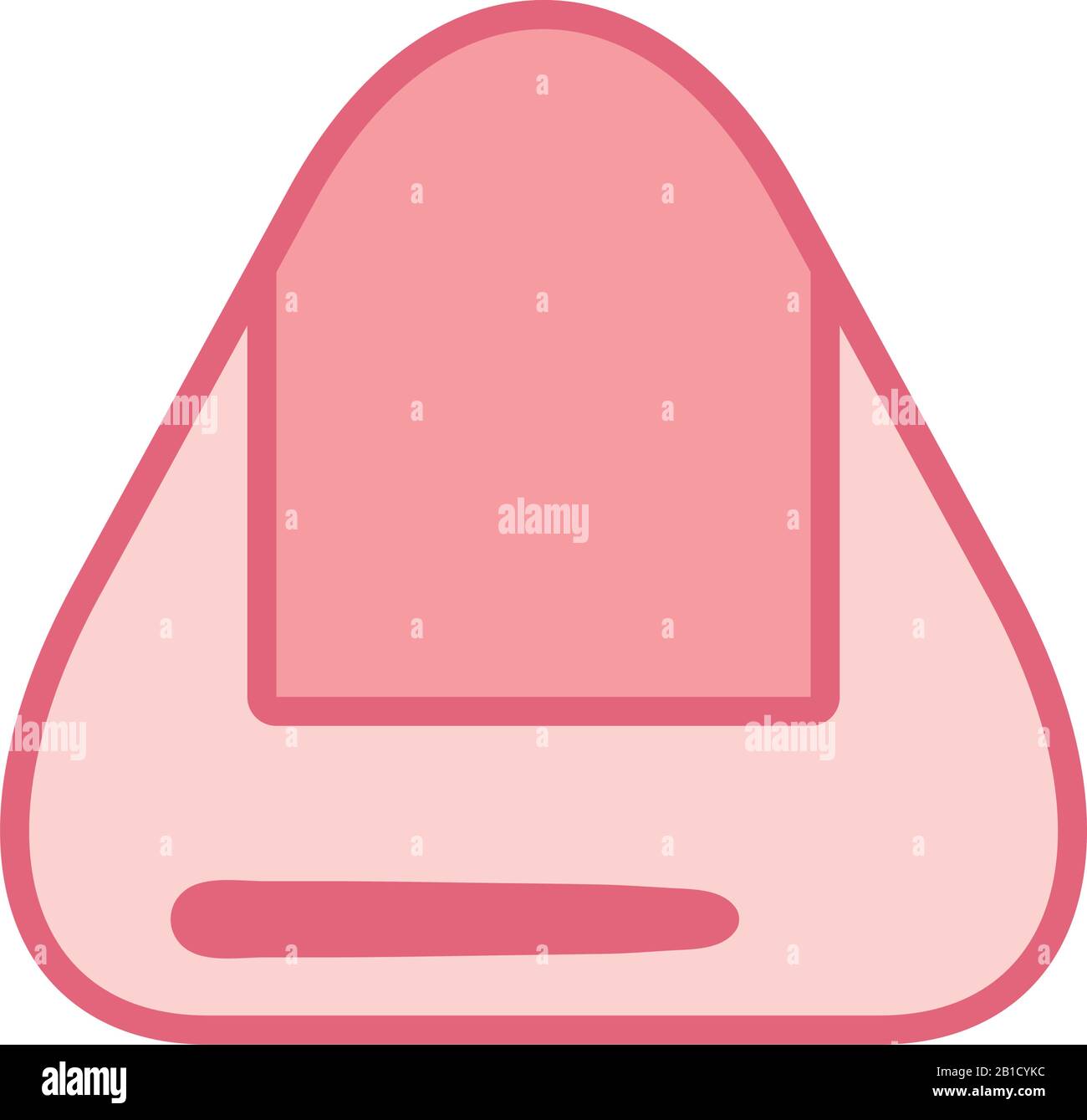 rice ball line style icon design, fast food eat restaurant menu dinner ...