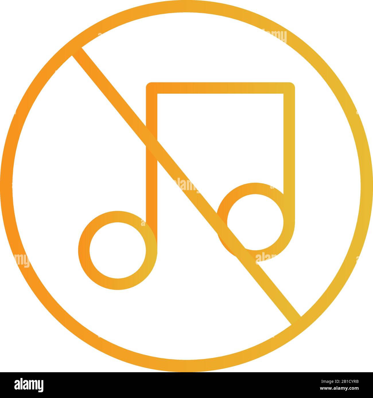 Forbidden music Stock Vector Images - Alamy