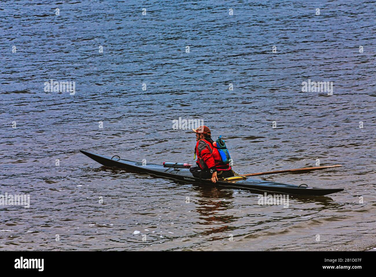Cold Weather Kayaking Stock Photo - Alamy