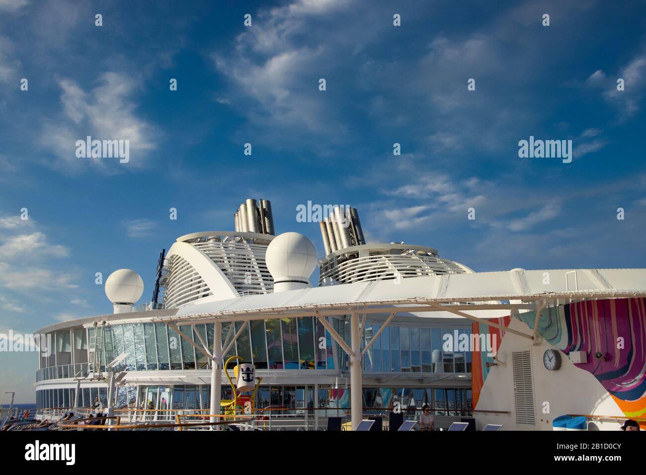 MIAMI, FLORIDA - December 10, 2018: Theme restaurants, bars, outdoor ...
