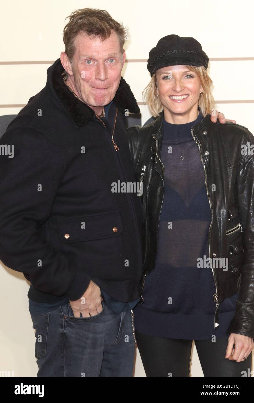 London, UK. 24th Feb, 2020. Jason Flemyng and Elly Fairman attend the ...