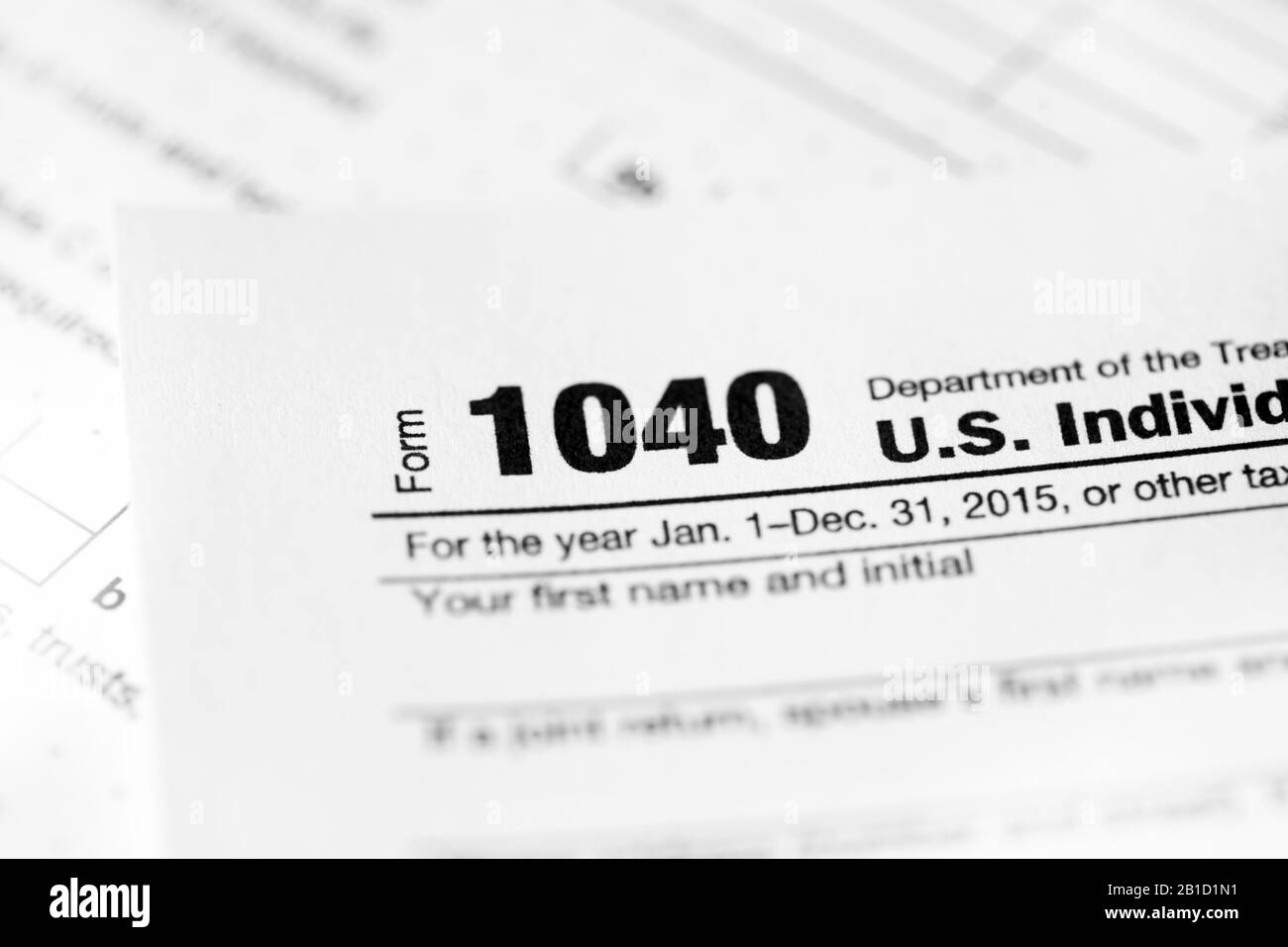 Tax forms background Stock Photo - Alamy
