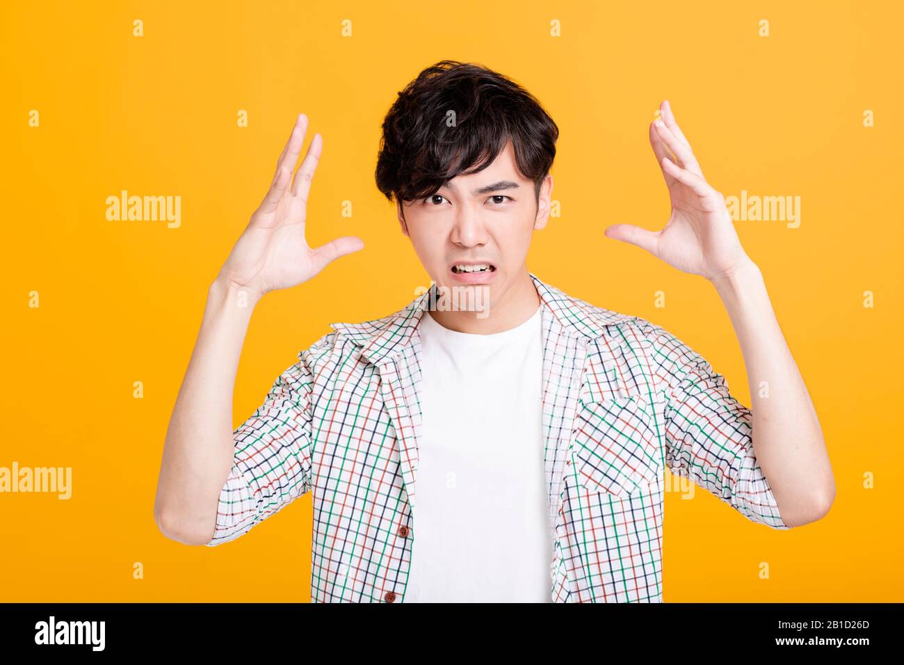 Young crazy asian man hi-res stock photography and images - Alamy