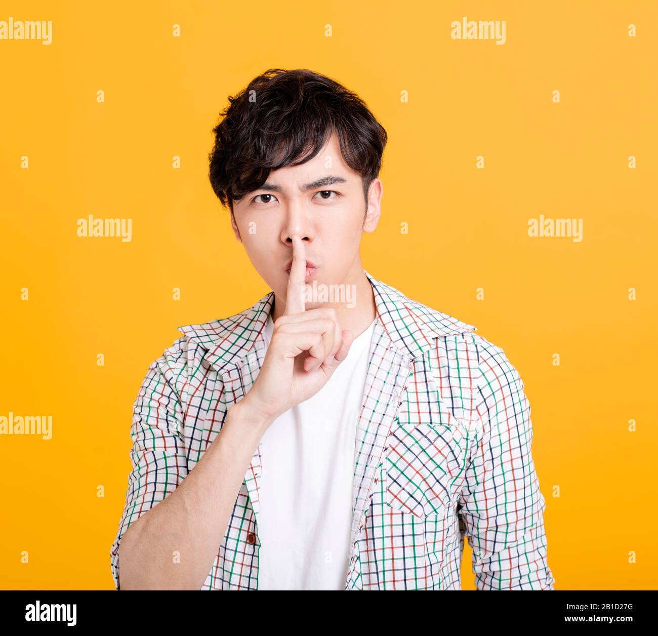 Keep your mouth shut hi-res stock photography and images - Alamy