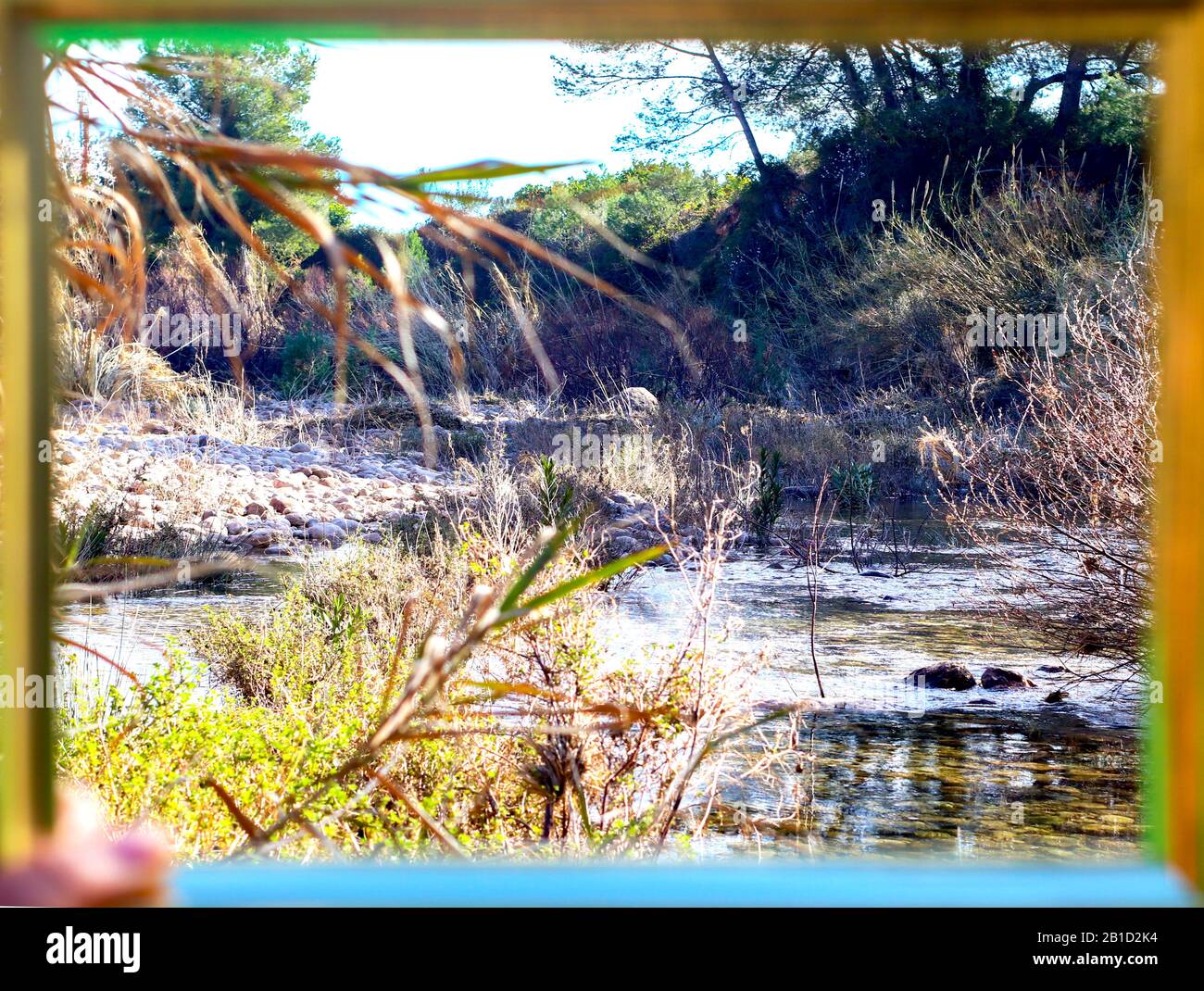 close-up of a river under a picture Stock Photo - Alamy