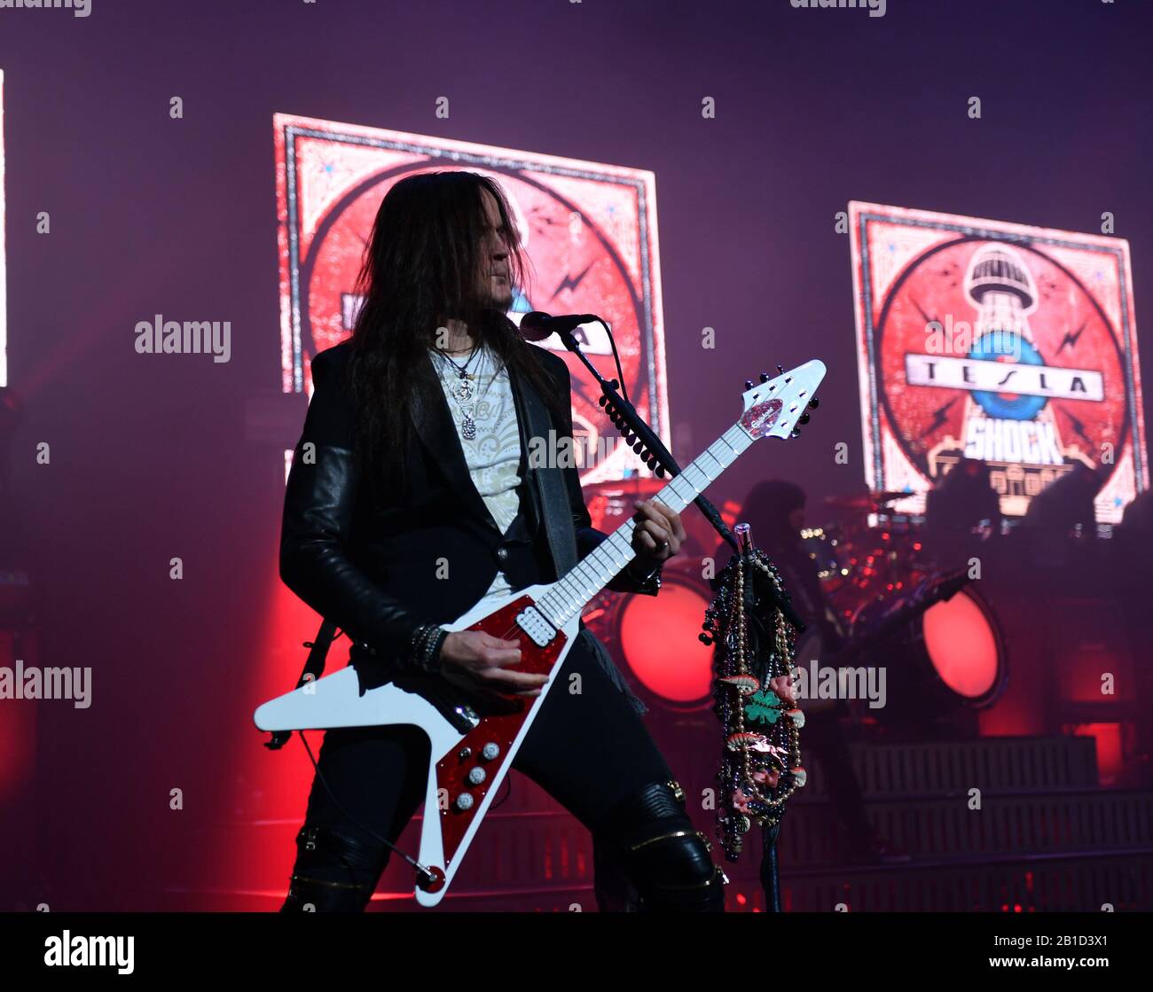 February 21, 2020, Virginia Beach, Virginia, USA: Tesla member DAVE ...