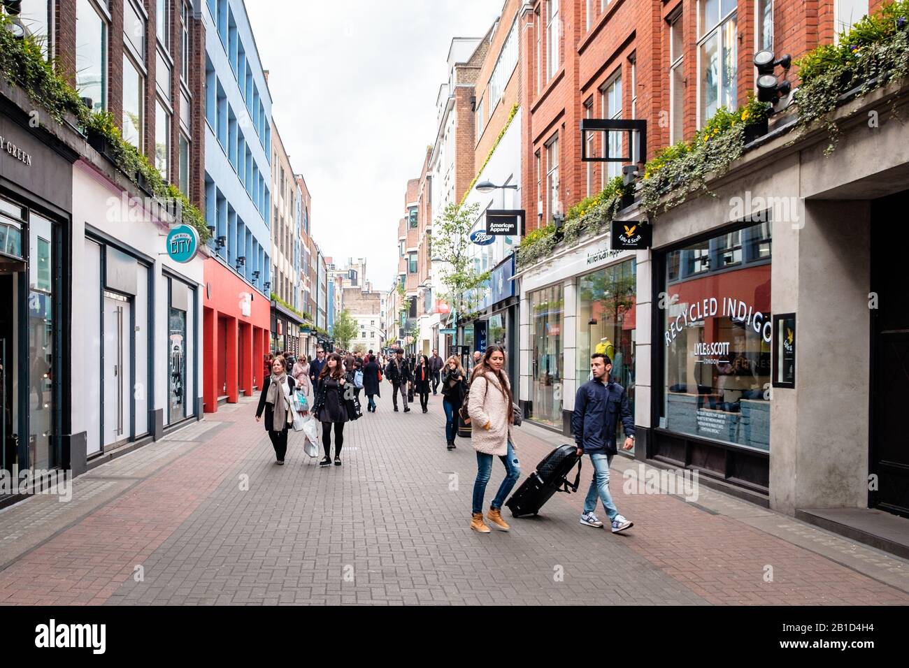Carnaby street soho london england hi-res stock photography and images ...
