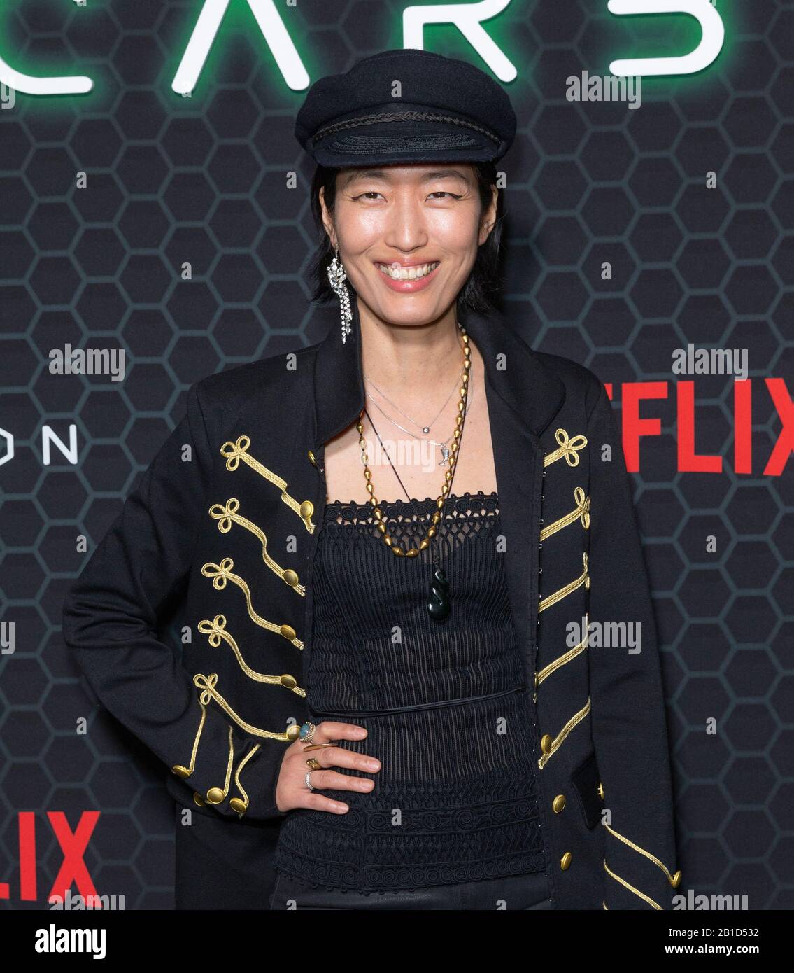 New York, NY - February 24, 2020: Jihae Kim aka Jihae attends Netflix ...