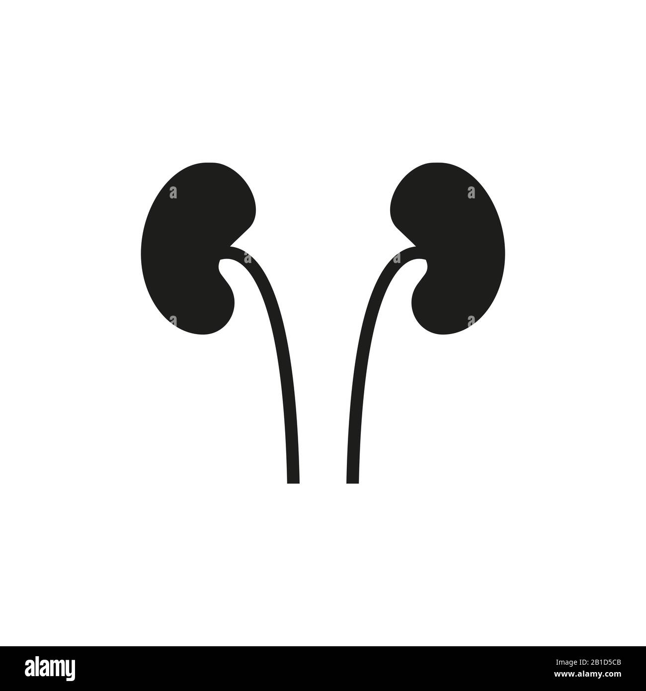 Human bladder vector logo Cut Out Stock Images & Pictures - Alamy