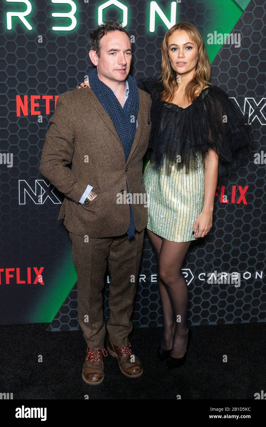 New York, NY - February 24, 2020: Chris Conner and Dina Shihabi attends ...