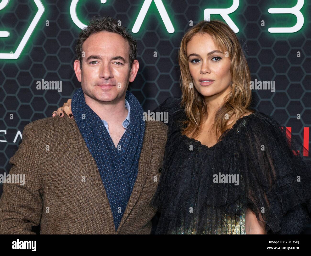 New York, NY - February 24, 2020: Chris Conner and Dina Shihabi attends ...